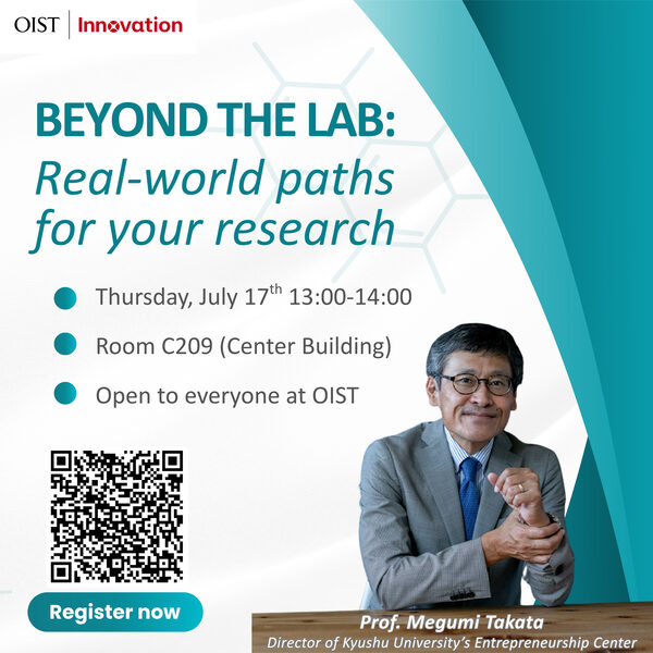 Beyond the Lab: Real-World Paths for Your Research | Okinawa Institute ...