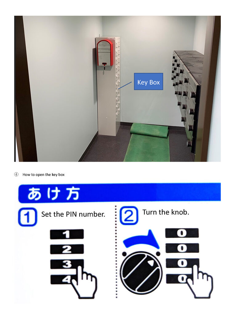 How to find your room key | OIST Groups
