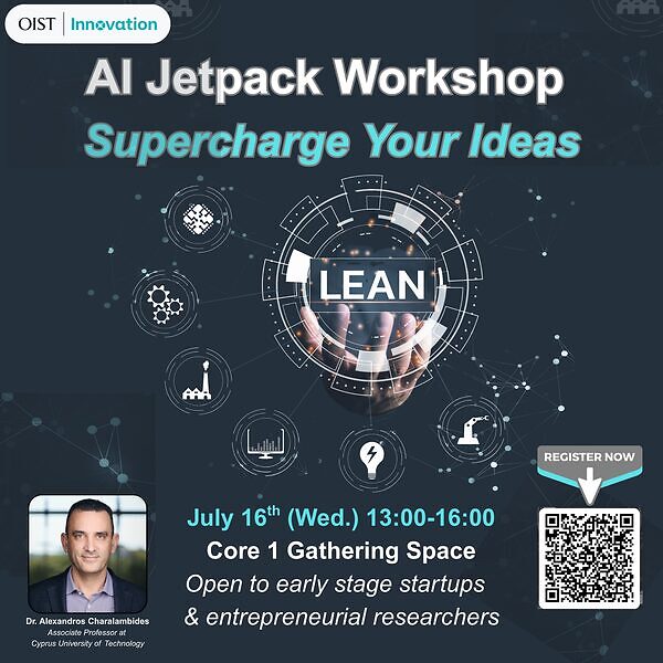 AI Jetpack Workshop: Supercharge Your Ideas | OIST Groups